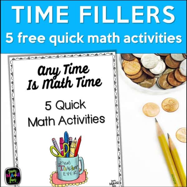 {FREE} Math Time-Fillers That Continue the Learning - Sum Math Fun