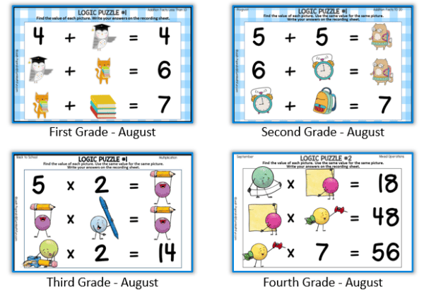 5–10 Minute Math Warm-Ups for Busy Mornings (Grades 2–4) - Sum Math Fun